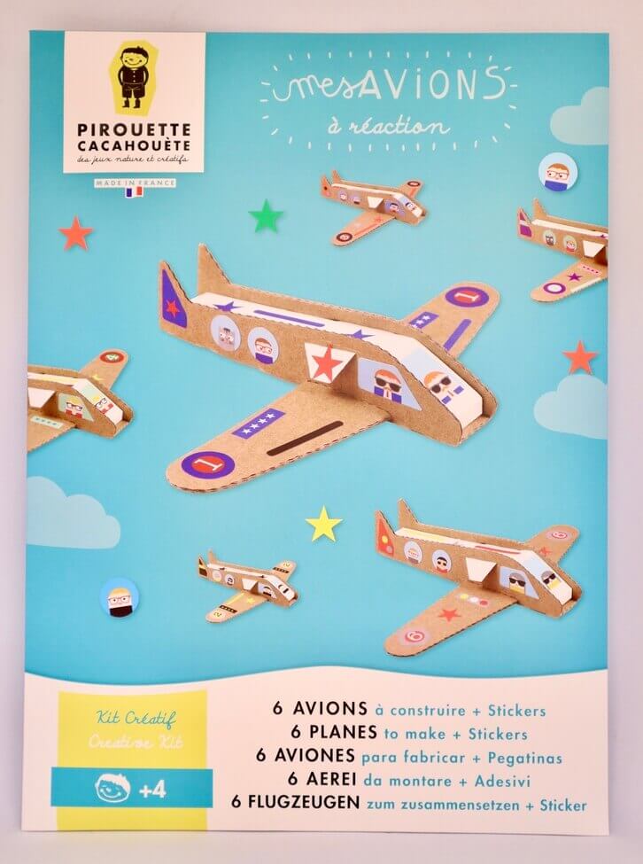KIT CRÉATIF - AVIONS À CONSTRUIRE - Fanny, La Boutique